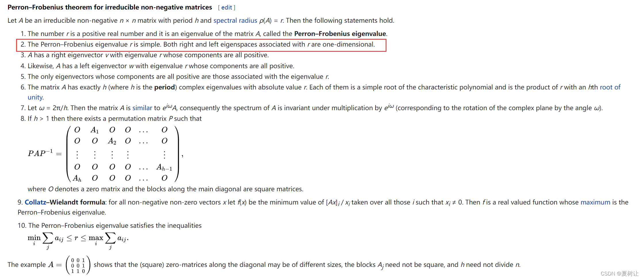 从线性代数角度理解 PageRank 算法细节 (包含基于 NumPy 的代码实现)_pagerank transition matrix-CSDN博客