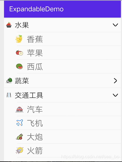 Android ExpandableListView可展开列表-CSDN博客