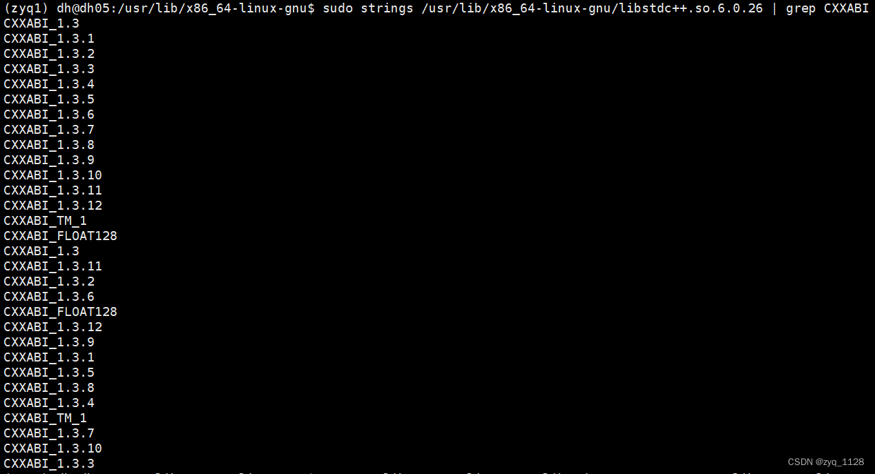 ImportError: /home/dh/anaconda3/lib/libstdc++.so.6: version `CXXABI_1.3 ...