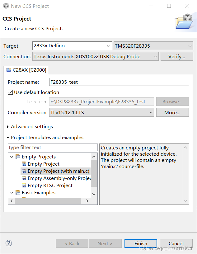 使用 Uniflash7.2.0 对 TMS320F28335 进行 Flash 编程（.out/.hex/.bin文件）的方法-CSDN博客
