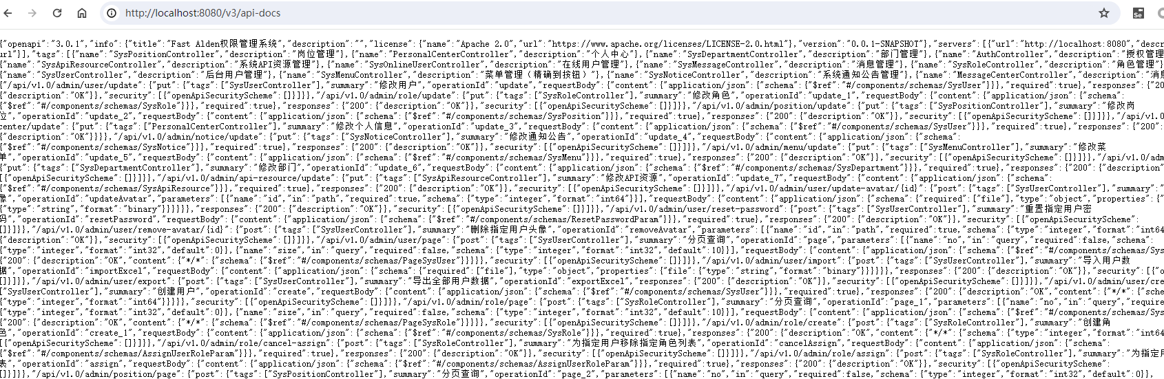Java21 + SpringBoot3整合springdoc-openapi，自动生成在线接口文档，支持SpringSecurity和JWT认证方式_springdoc-openapi ...