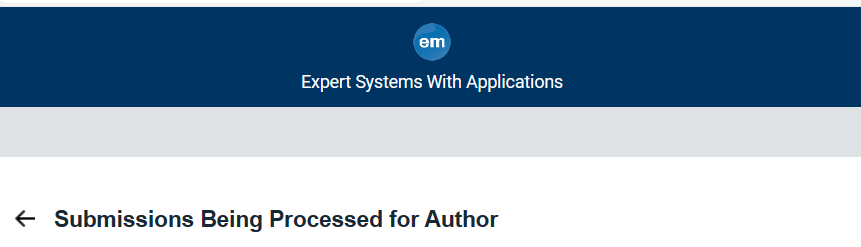 投稿 Expert Systems With Application_expert system with application投稿论文状态-CSDN博客