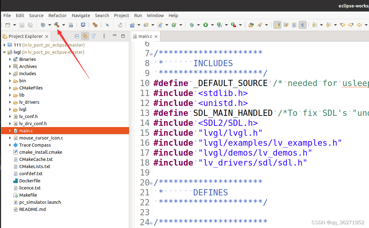 eclipse 编译lvgl项目_lvgl eclipse-CSDN博客