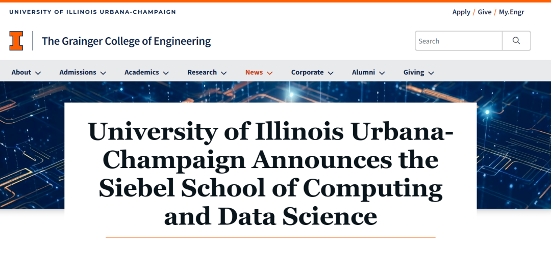 院校信息 | “卷王”计算机专业在留学圈有多抢手？！UIUC宣布将成立CS新学院！_uiuc计算机专业-CSDN博客