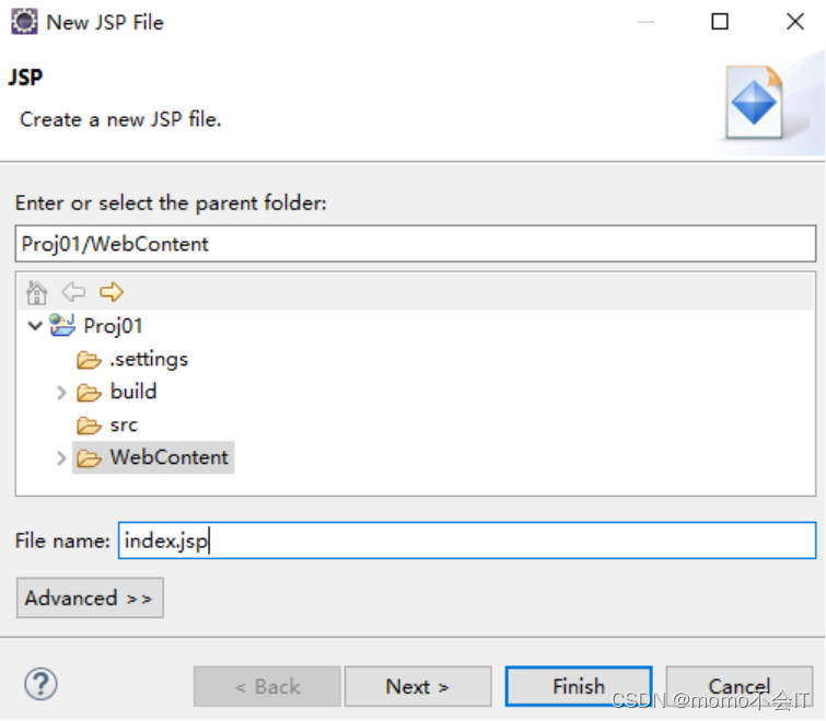 java web项目的创建_webcontent-CSDN博客