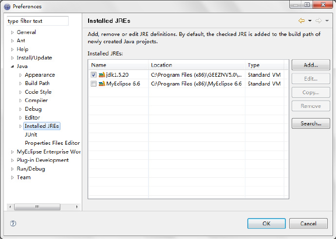 MyEclipse下配置JDK和Tomcat服务器_江南春008_新浪博客-CSDN博客