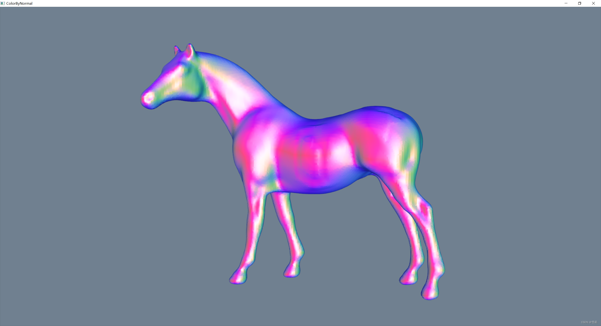 【VTKExamples::Shaders】第二期 着色器ColorByNormal_vtk shader-CSDN博客