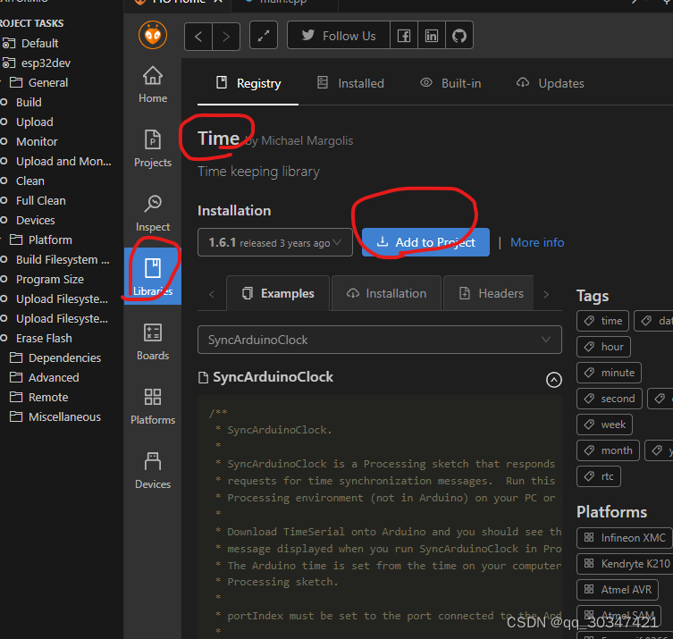 esp32-通过wifi使用timelib库同步时间（三）-CSDN博客