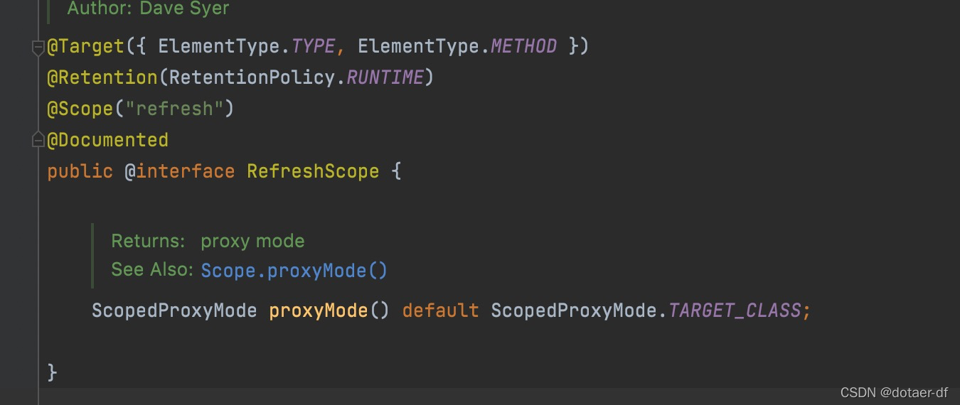 @RefreshScope刷新配置文件原理_refreshscope原理-CSDN博客