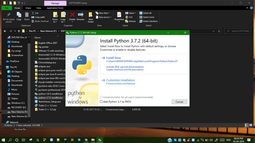 python安装详细步骤windows10,python for windows安装教程_python安装win10-CSDN博客
