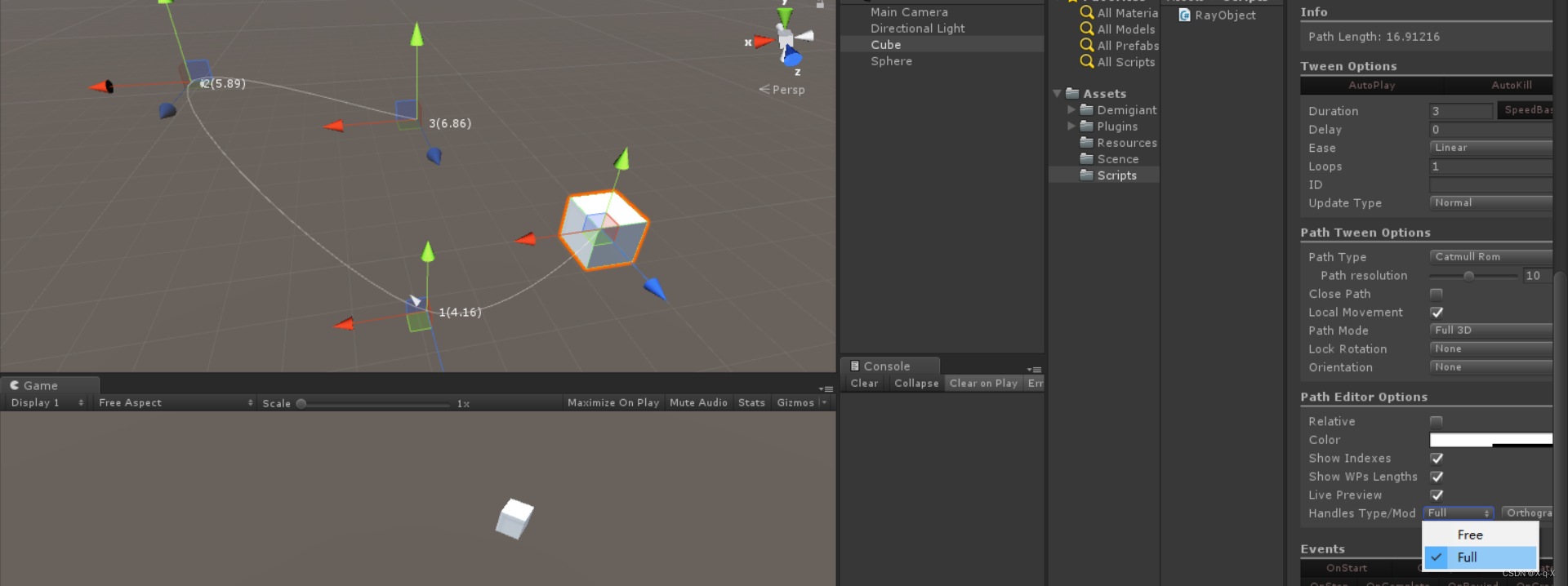 Unity Dotween插件和itween插件使用笔记 Csdn博客