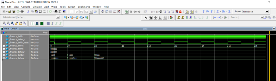 【FPGA & Modsim】数字时钟_modelsim数字时钟-CSDN博客