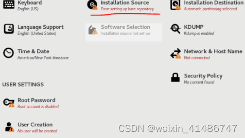 CentOS8安装报错解决_error setting up base repository-CSDN博客