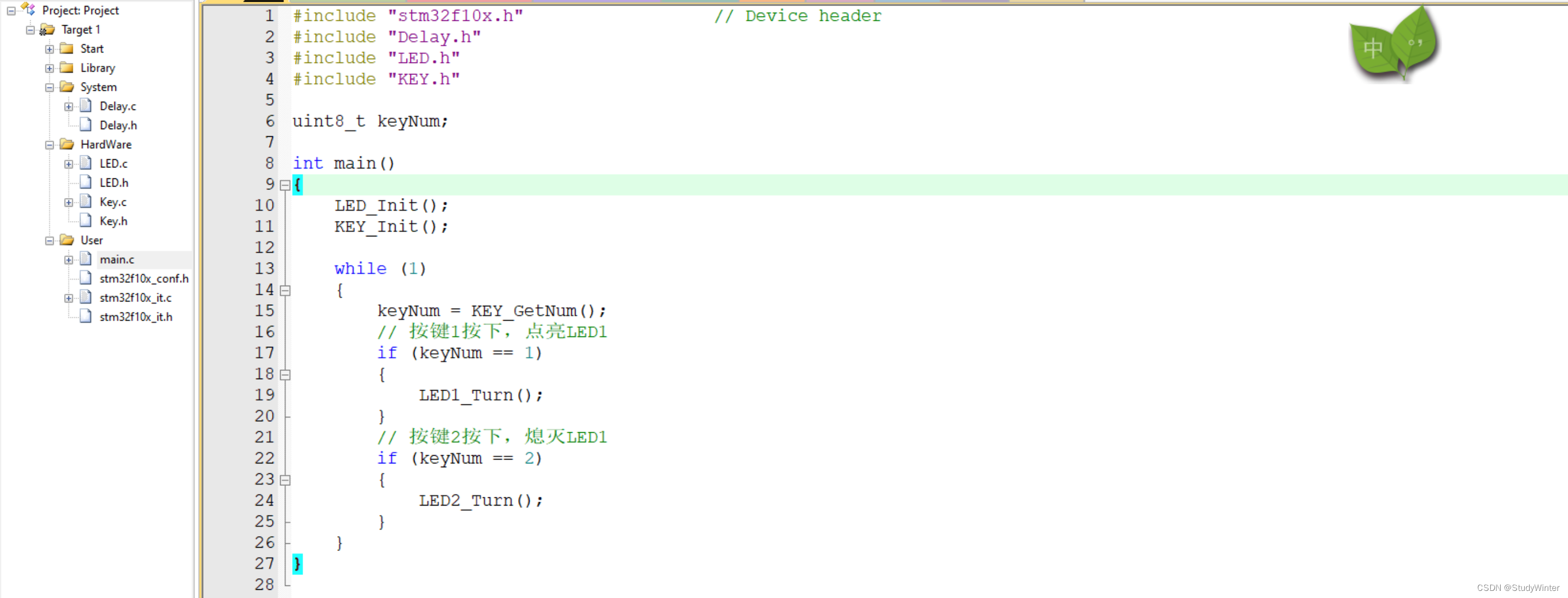 【STM32】GPIO输入_gpio接口-CSDN博客