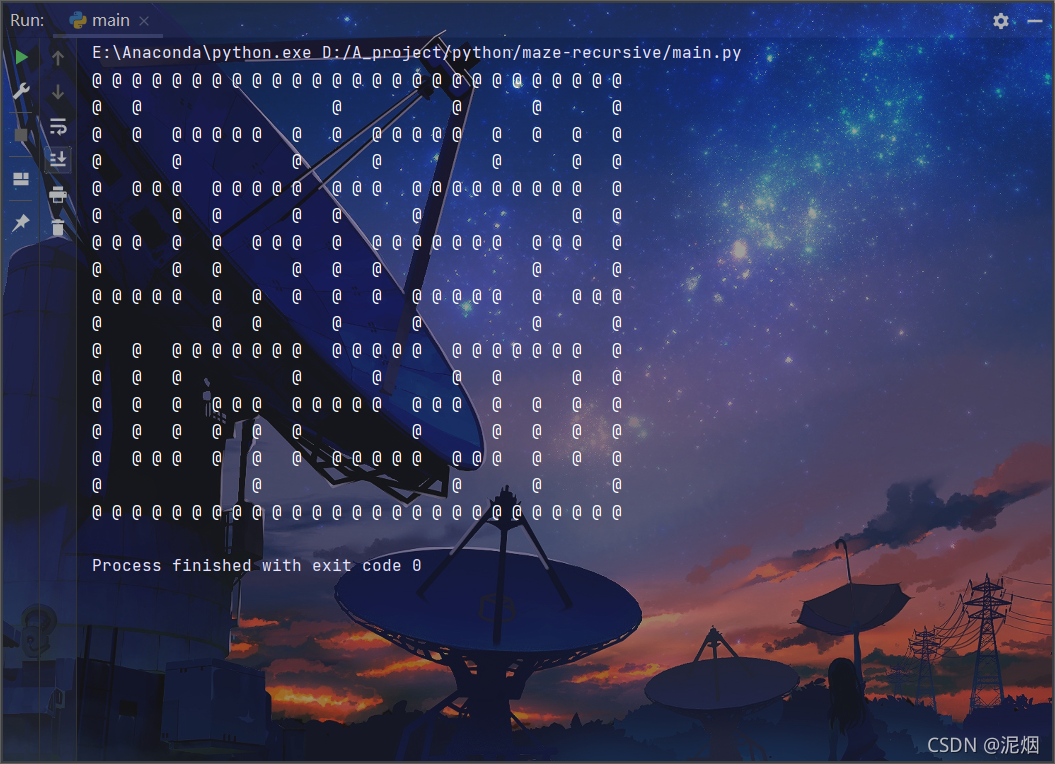 Python实现 递归回溯深度优先构造随机迷宫如何构建深度优先算法的迷宫模型 Csdn博客