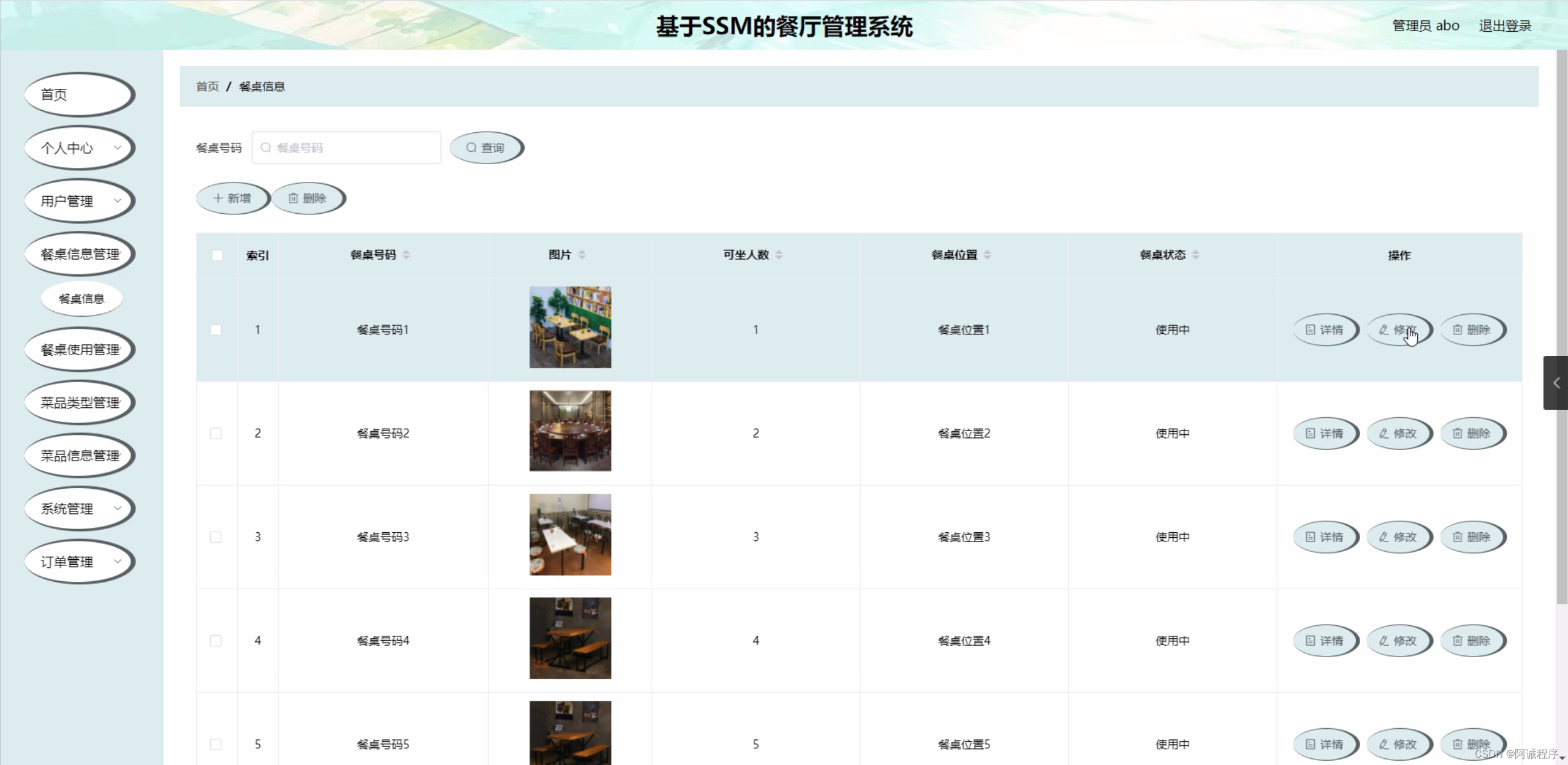 Java基于的餐厅管理系统(源码+mysql+文档)_java mysql连接源代码【餐饮管理系统】:开发一个餐饮管理系统-CSDN博客