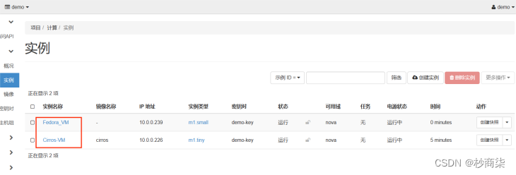 云计算（三）——创建和操作虚拟机实例，创建和测试Fedora虚拟机实例，掌握OpenStack虚拟机实例的创建方法。下载为OpenStack ...