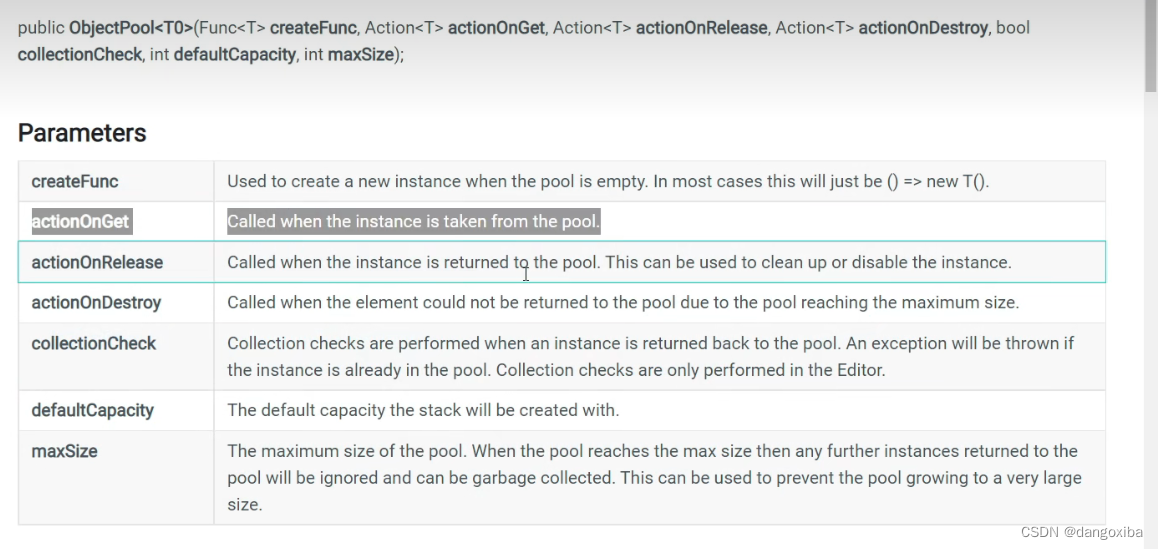[Unity命名空间教程]介绍Unity新自带的命名空间UnityEngine.Pool-CSDN博客
