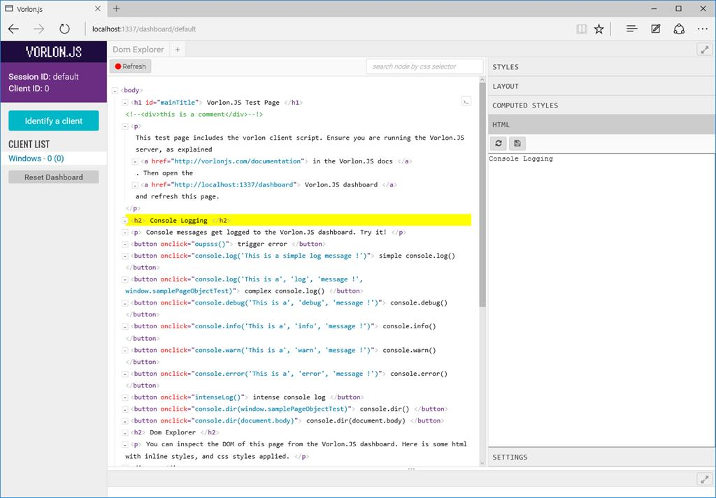 dom.js_Vorlon.js：专注于DOM Explorer-CSDN博客