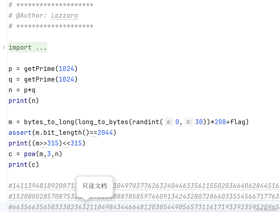 CTF.show——RSA_ctfshow easyrsa7-CSDN博客