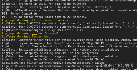 UE4 TCP协议连接服务器与客户端_ue tcp-CSDN博客