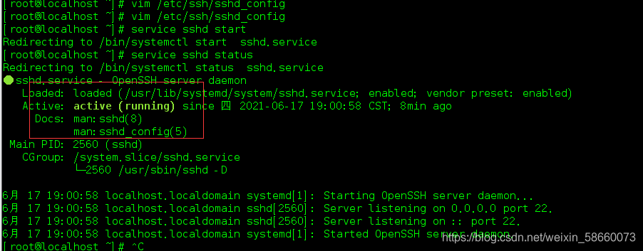 centos -ssh-终端连接_超级终端链接ssh-CSDN博客