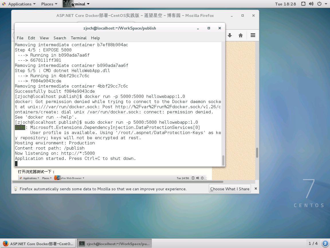 ASP.NET Core Docker jexus部署-CentOS实践版_jexus docker 部署-CSDN博客