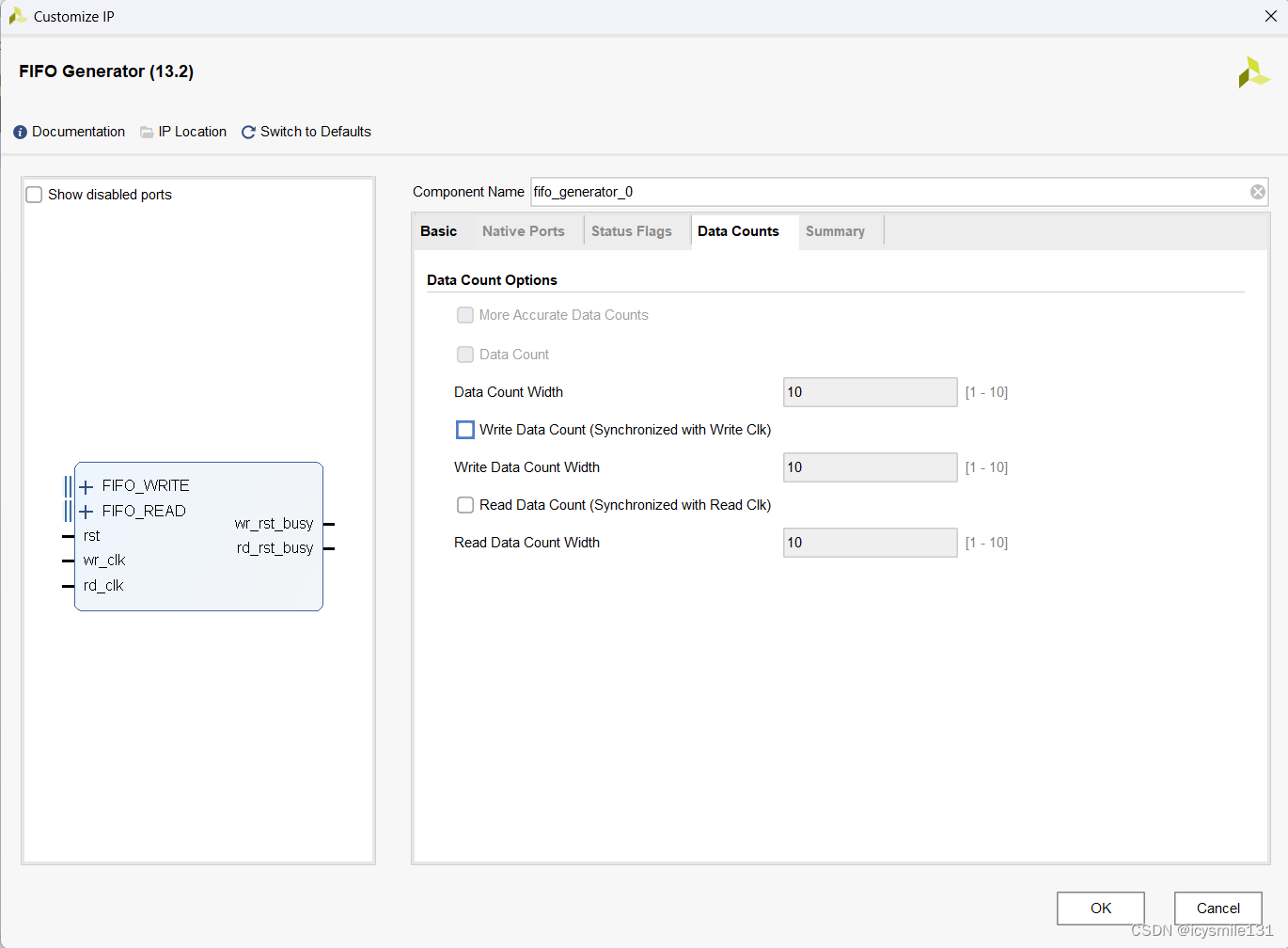 FIFO Generate IP核使用——Data Counts页详解_fifo data count-CSDN博客