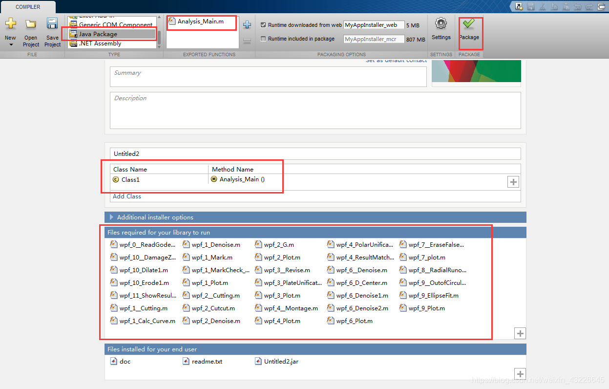 matlab代码整合成java运行的jar包_整合matlab的jar-CSDN博客