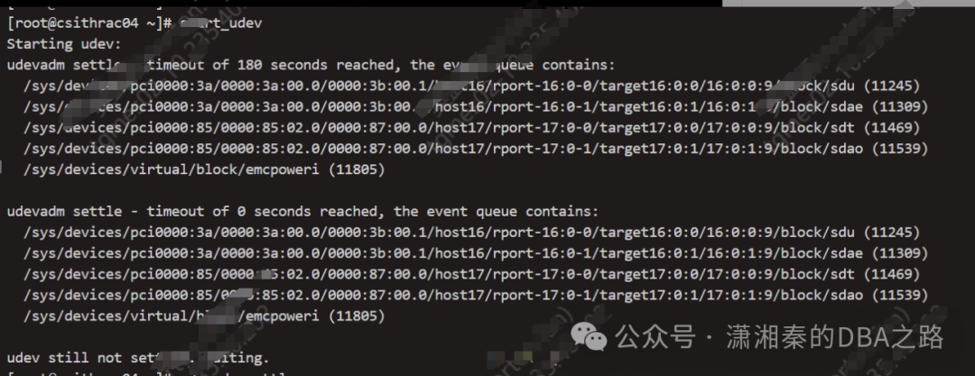 udev异常导致的oracle集群宕机_abort command issued nexus-CSDN博客