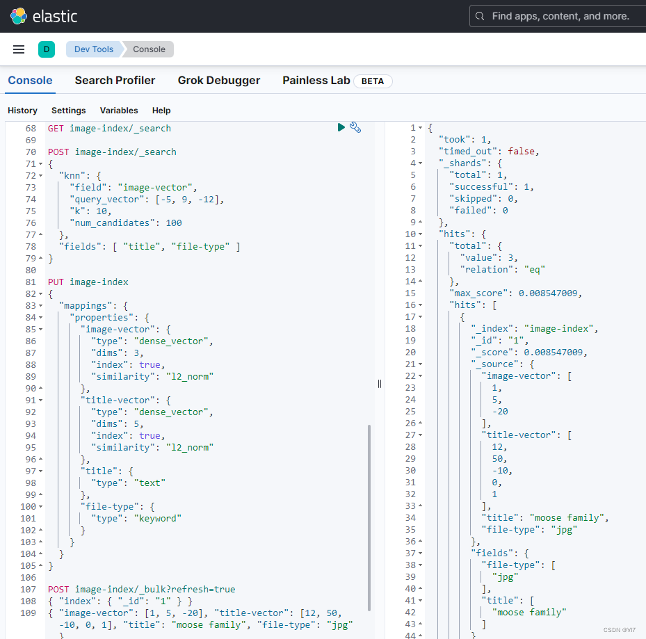 ES8 向量搜索(knn-search)java-api 实践_es knn-CSDN博客