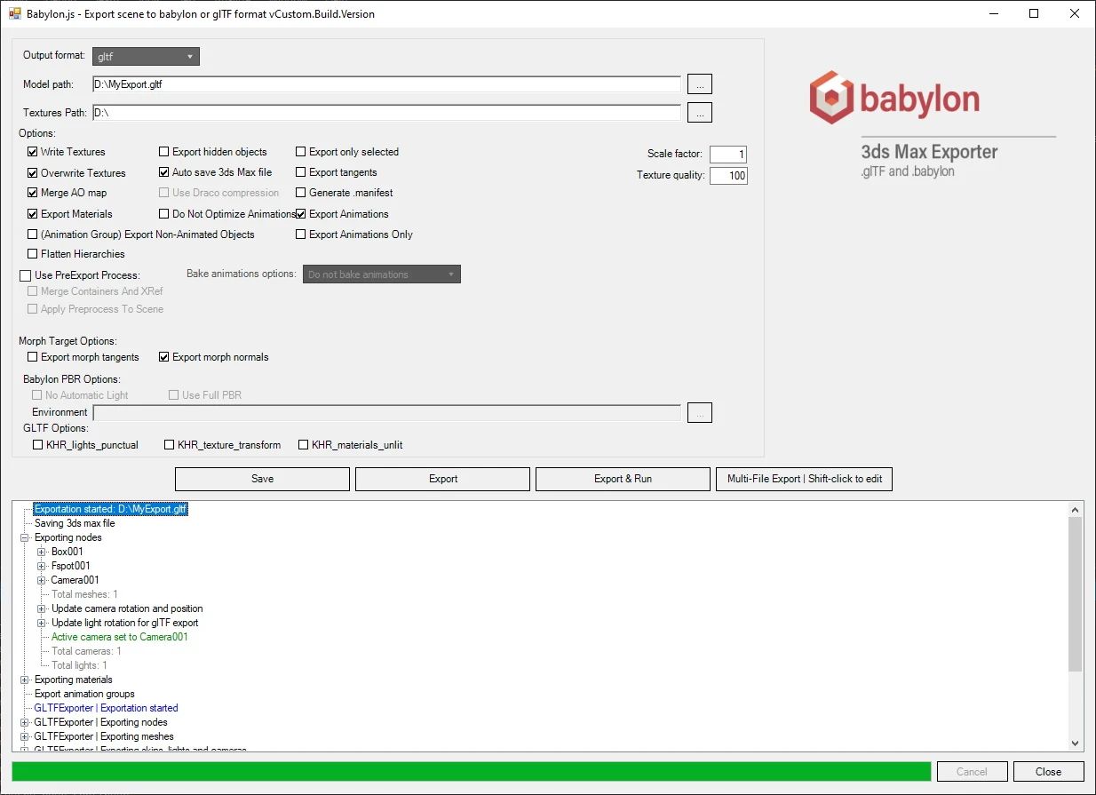 【Max2Babylon教程】如何将3DMAX场景导出为glTF-CSDN博客