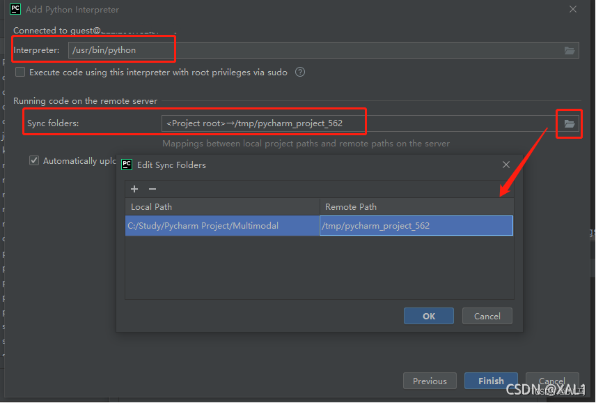 【Pychram】Pycharm远程连接服务器-CSDN博客