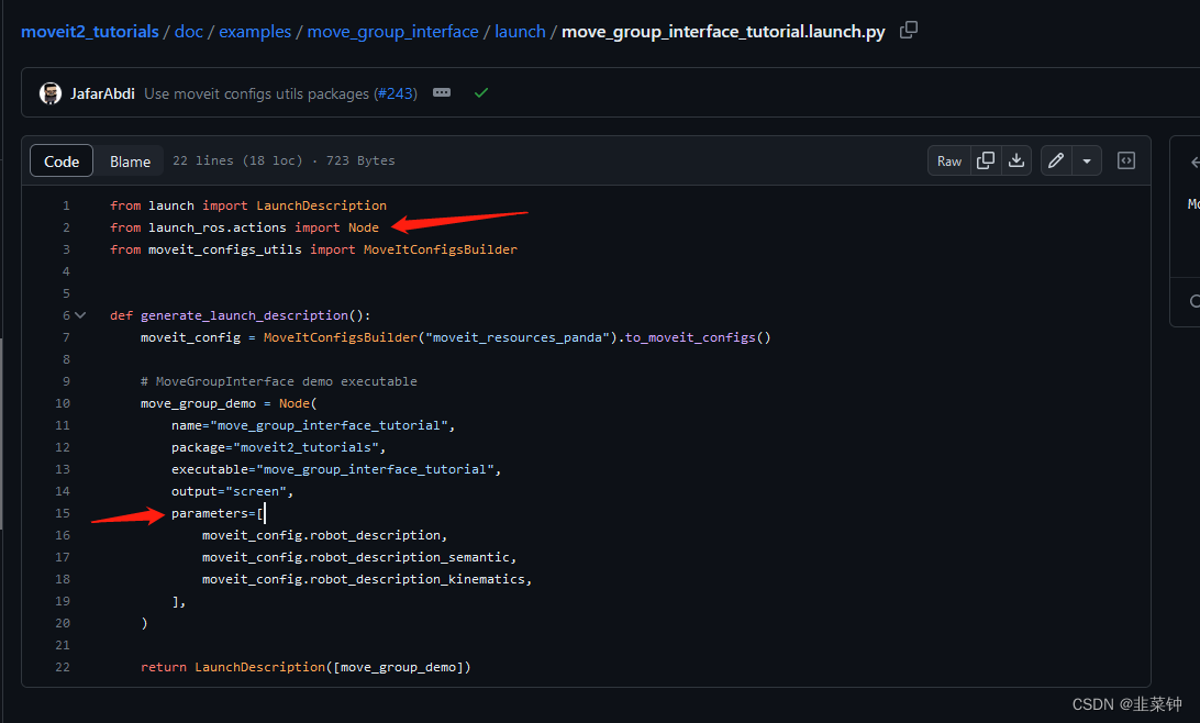 在ROS2中使用MoveIt2时出现 [moveit_robot_state.robot_state]: No kinematics solver instantiated for group ...