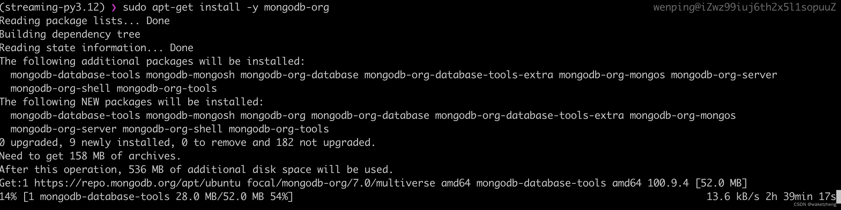 ubuntu20安装mongodb_ubuntu20 mongodb 运行-CSDN博客