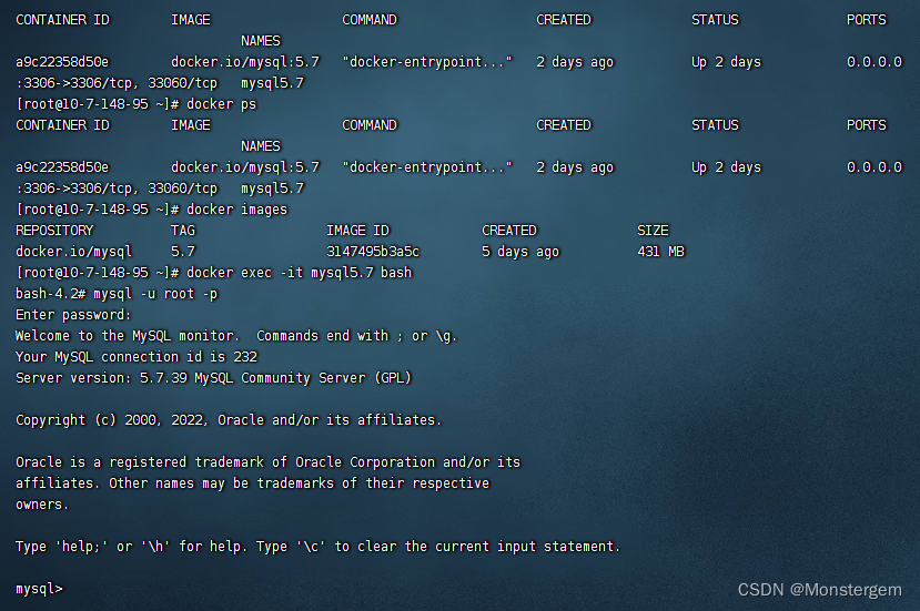 在Linux系统中用Docker安装mysql_-advertisement -advertisement-CSDN博客