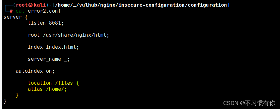 Nginx 配置错误导致漏洞 （insecure-configuration）-CSDN博客