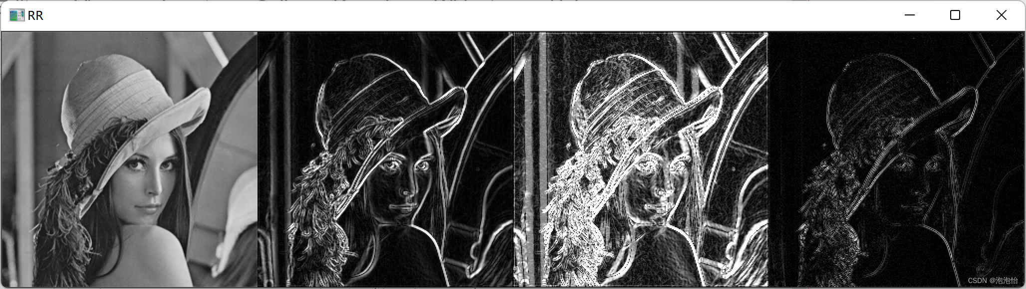 Opencv图像边缘检测——Roberts算子（手写）、Sobel算子（手写和调包）、Scharr算子、Laplacian算子-CSDN博客