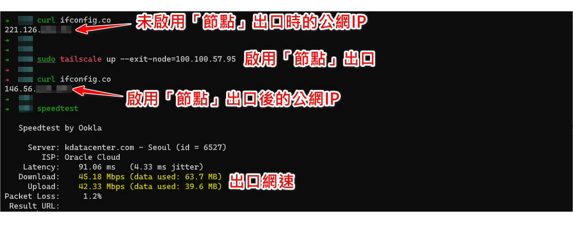 TailScale 实现「出口节点」Exit Node（导向所有流量经这出口节点_tailscale exitnode-CSDN博客
