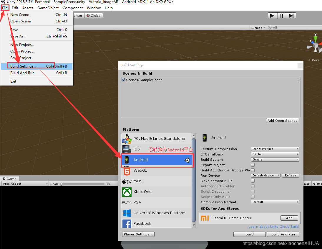 关于在Unity2018中使用Vuforia实现基础图片识别AR展现效果_unity2018 vuforia-CSDN博客