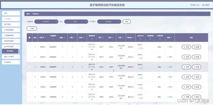 Django计算机毕业设计基于推荐算法的汽车租赁系统（程序lw）python汽车出租管理系统算法 Csdn博客