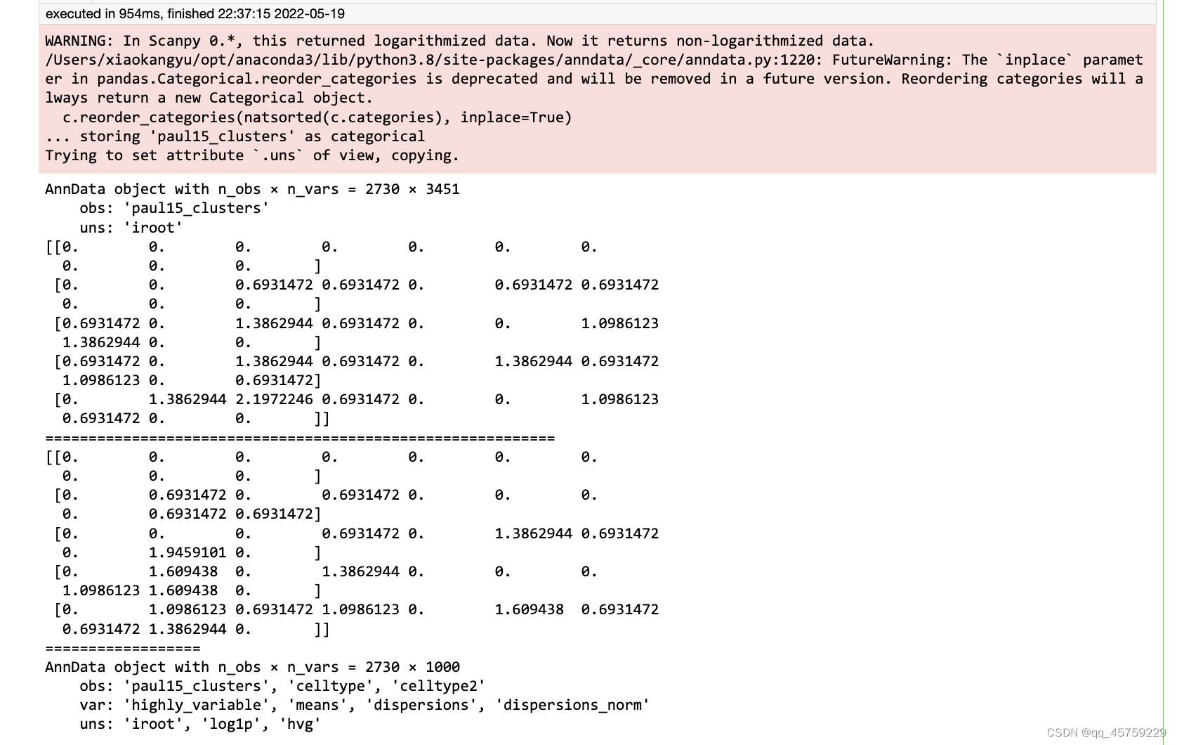 scanpy hvg PCA辨析总结_sc.tl.pca-CSDN博客