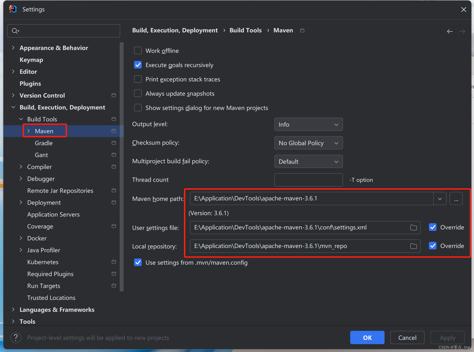 全局配置Maven-CSDN博客