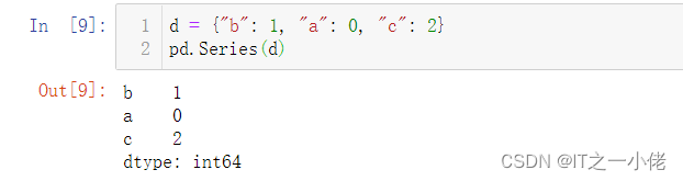 Pandas数据结构简介_pandas dtype-CSDN博客