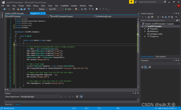 Create and Edit PDFs in your Node.js Projects-CSDN博客
