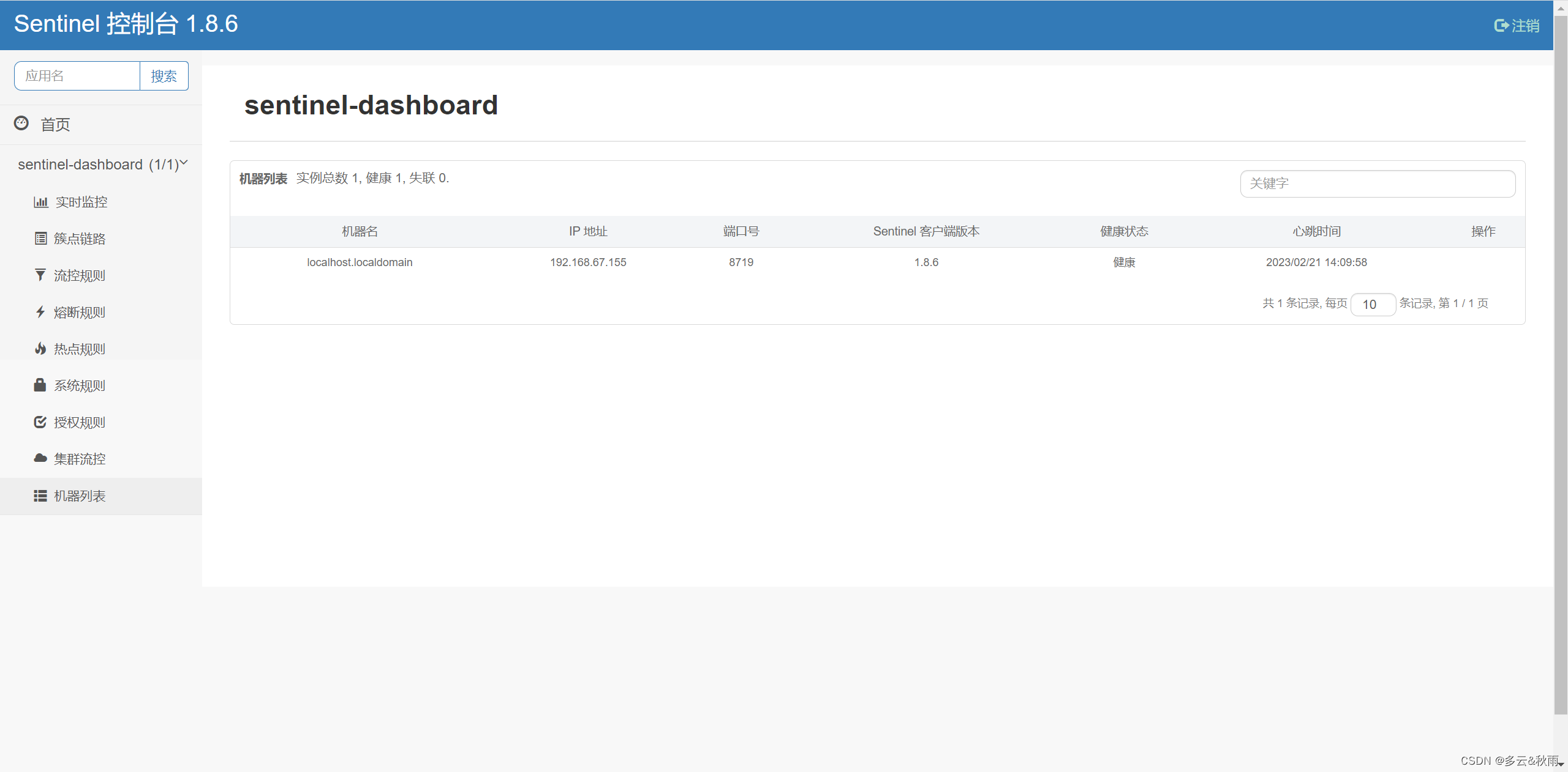SpringCloud Sentinel集成到微服务项目中（保姆级教程）_sentinel 能不能加在其它微服务-CSDN博客