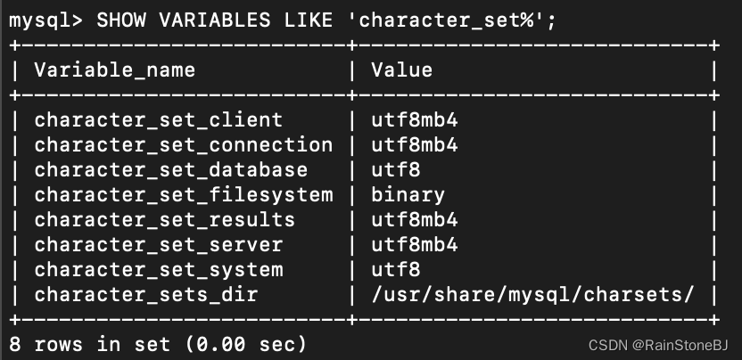 Linux Mysql客户端中文字符显示问号的问题解决kali Linux连接mysql中文显示问号 Csdn博客