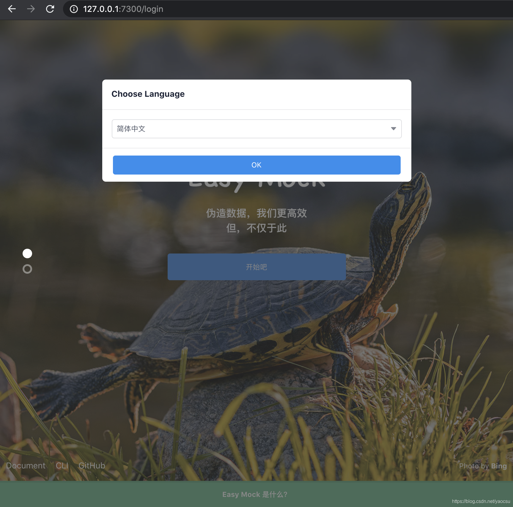 记第一次在本机部署easy-mock_easymock mockserver-CSDN博客