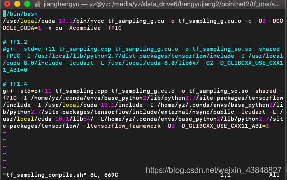 pointnet++ pointnet2代码运行 保姆级教程_pointnet编译自定义 tf 算子-CSDN博客